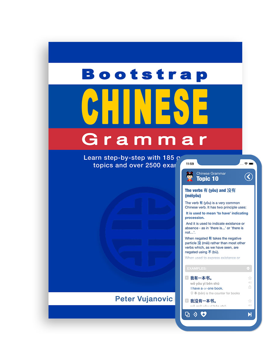 Learn Chinese Grammar - step-by-step with 525-page book and companion ...